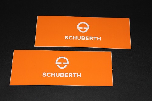 +163 Schuberth Helm Helmet Motorrad Aufkleber Sticker Kleber ...