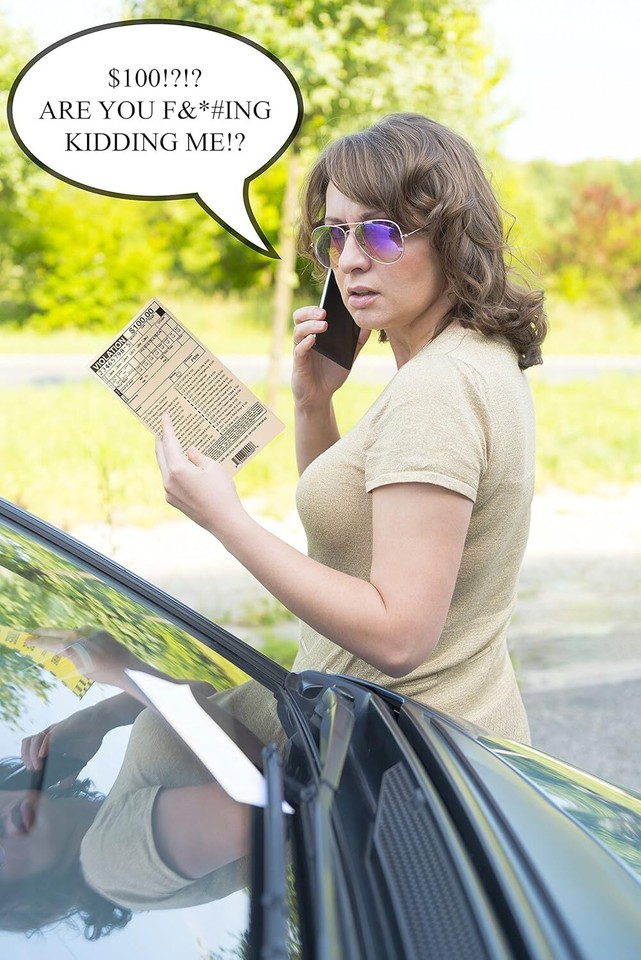 10 Phoney Fake Police Parking Tickets - Funny Rude Tickets Joke Gag ...