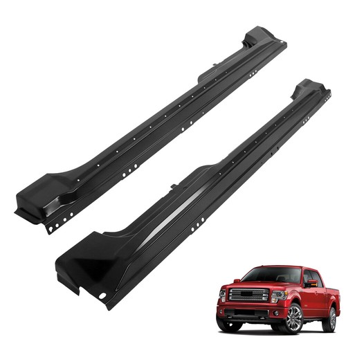For 09- 2013 2014 Ford F150 Rocker Panel Pickup Truck Super / Extended ...