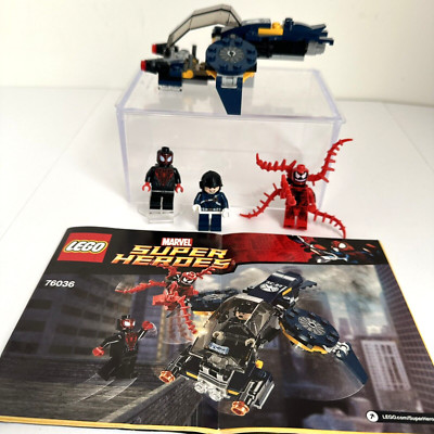 Lego Marvel Superheroes 76036 Carnage's Shield Sky Attack | eBay
