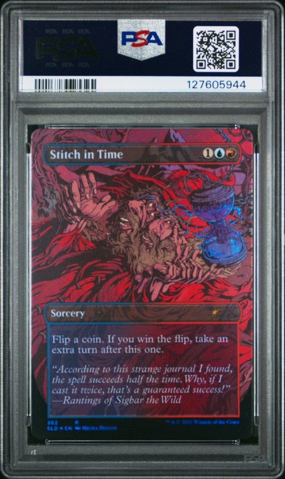 2021 MTG SECRET LAIR DROP #382 STITCH IN TIME PSA 10 | eBay