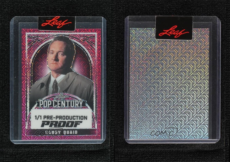 2024 Leaf Metal Pop Century 1/1 Randy Quaid #BA-RQ1 7jo | eBay