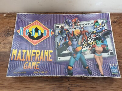 Reboot Mainframe Board Game. Complete. Very Rare Item. 1995. 90s Toys ...