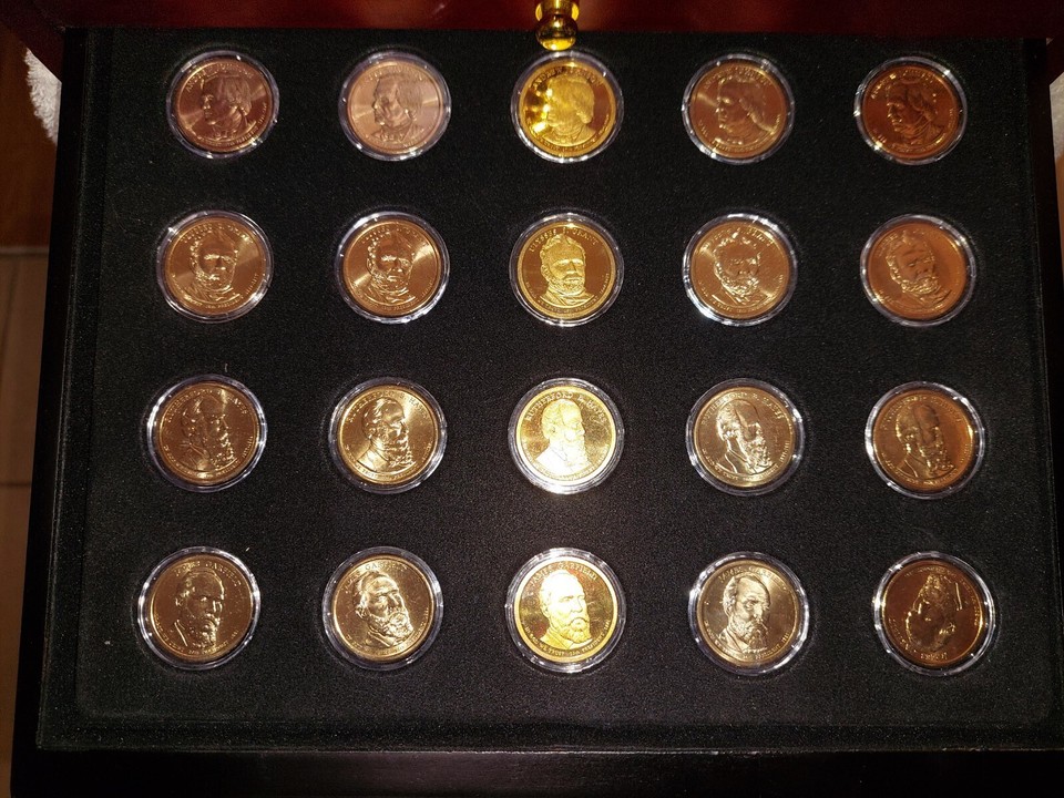 CSN Ultimate Presidential Dollar Coin Collection 2007 to 2011 - 100 ...