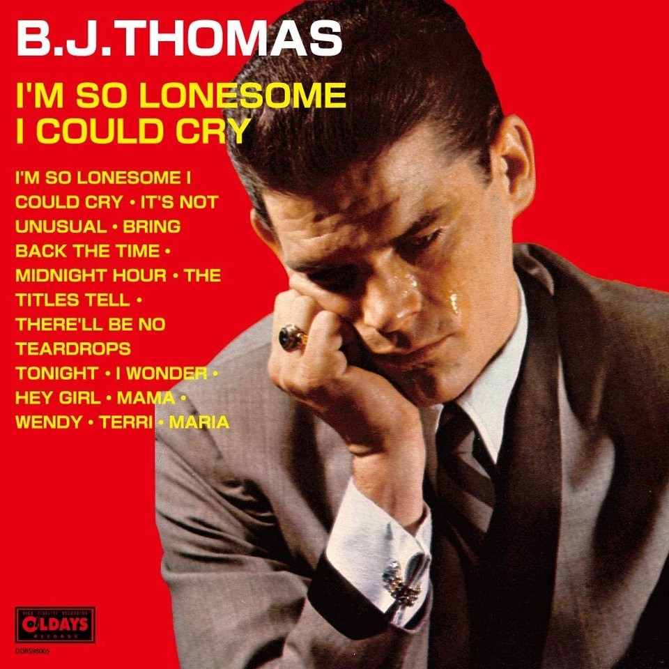 B.J. Thomas I'm So Lonesome I Could Cry Japan Music CD Bonus Tracks | eBay