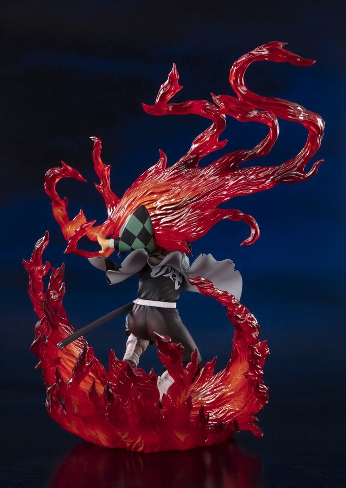BANDAI Figurearts ZERO Demon Slayer Tanjiro Kamado Sun Breathing Figure ...