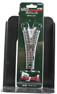 Kato 20222 N Scale UniTrack #2 Remote Wye Turnout | eBay