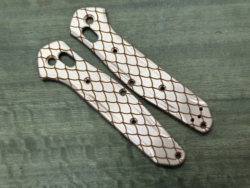 DRAGONSKIN engraved Copper Scales for Benchmade 940 Osborne | eBay