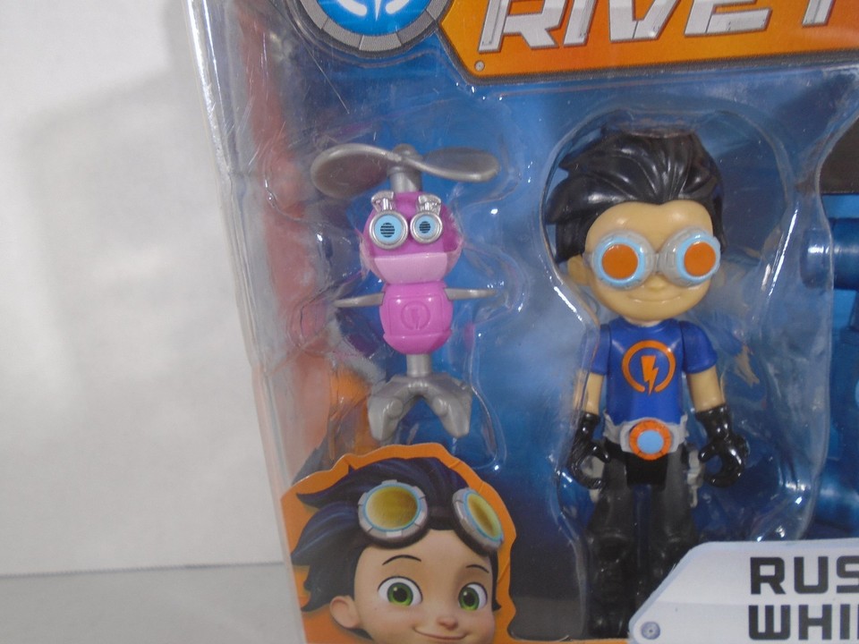 SPIN MASTER--NICKELODEON'S RUSTY RIVETS--RUSTY & WHIRLY FIGURES (NEW ...