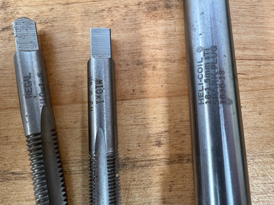 HeliCoil / Sag-A-Thread Spark Plug Repair Kit Tool Lot | eBay