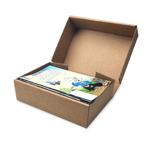 Comic Book Cardboard Shipping Box 50 Pack BCW Mailers Fits 25 Comics ...