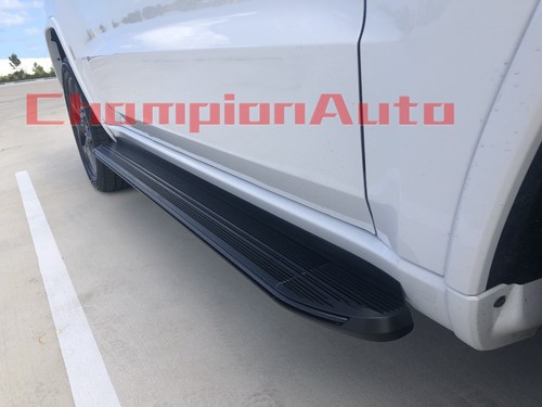 DUAL Cab Alloy Side Steps BLACK for the Next Gen Ford Ranger XL 2023 ...