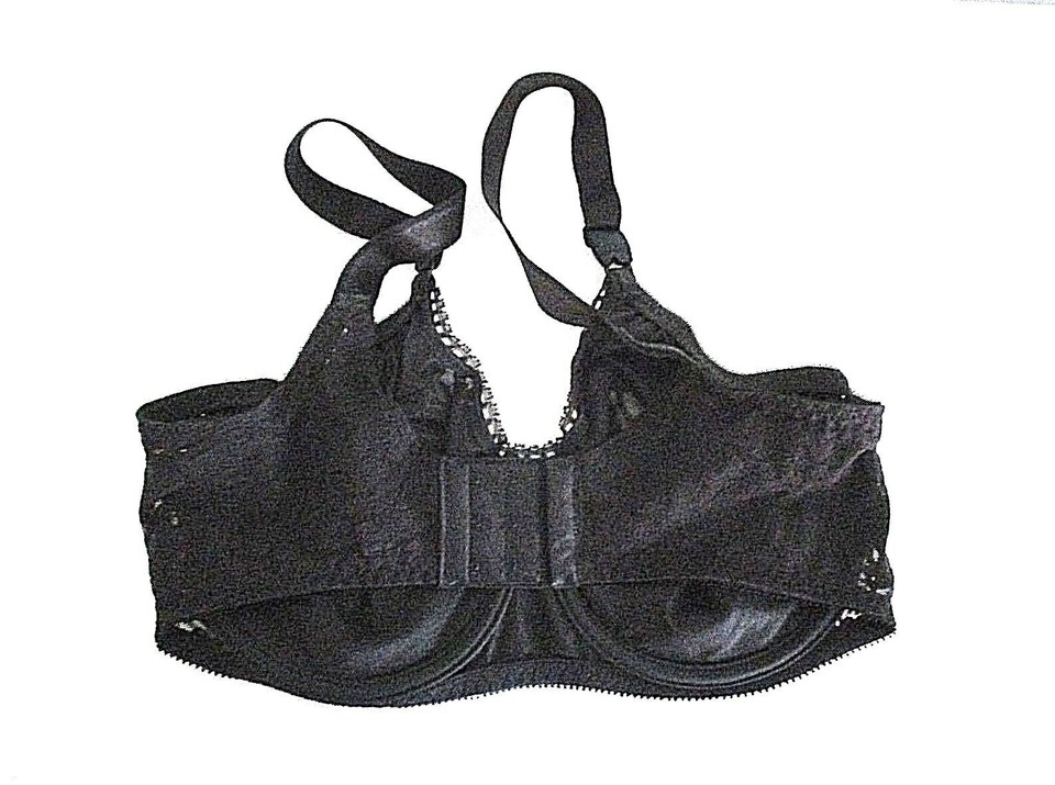 005X06 Bali 3432 Lace N Smooth Seamless Cup Bra 34DD Black NWOT | eBay
