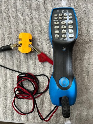 Tempo PE961 Telephone Test Set Butt Set Lineman Phone w/ Banjo | eBay