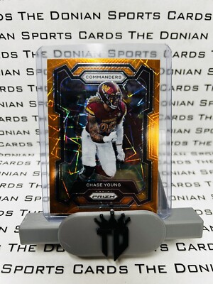 2023 Panini Prizm Football Chase Young Orange Lazer #293 | eBay