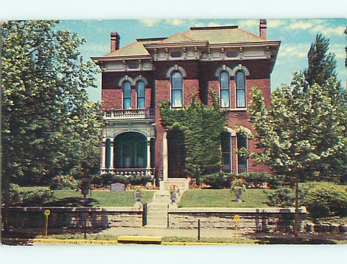 Unused 1950's JAMES WHITCOMB RILEY HOME Indianapolis Indiana IN q7936 ...