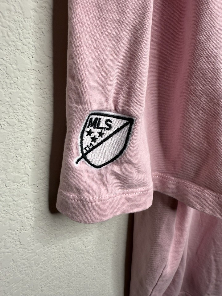 Inter Miami CF T-Shirt Men’s XL Pink MLS Official Soccer Tee Primark ...