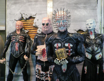 Hellraiser 16" . Butterball,Pinhead,Deepthroat,Chatterer 16" Cenobites ...