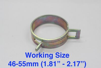 Radiator Hose Spring Clamp, Fuel / Oil Hose Clip, 46-55mm 1.81 - 2.17 ...