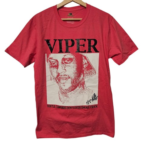 Signed Autographed VIPER RAPPER T Shirt M You’ll COWARDS Don’t EVEN ...