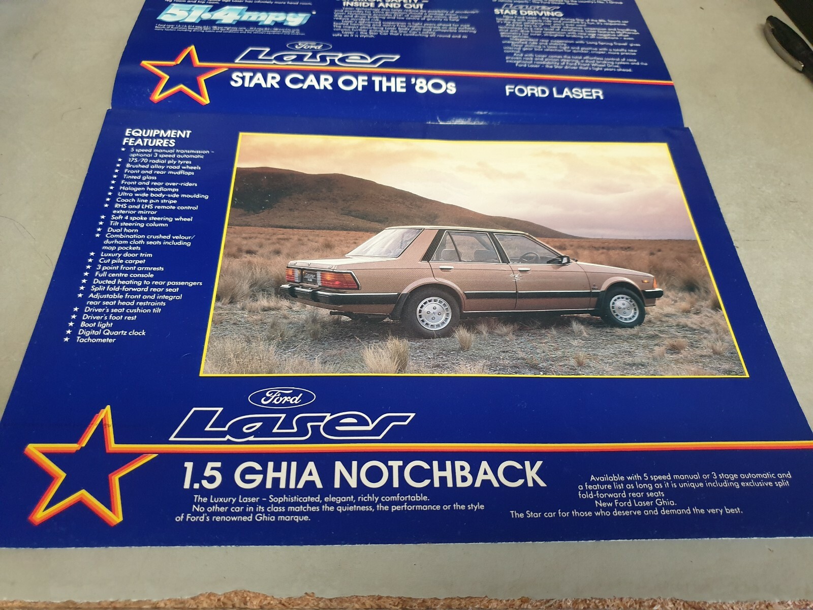 1981 ? FORD KA LASER New Zealand Sales Brochure RARE | eBay Australia