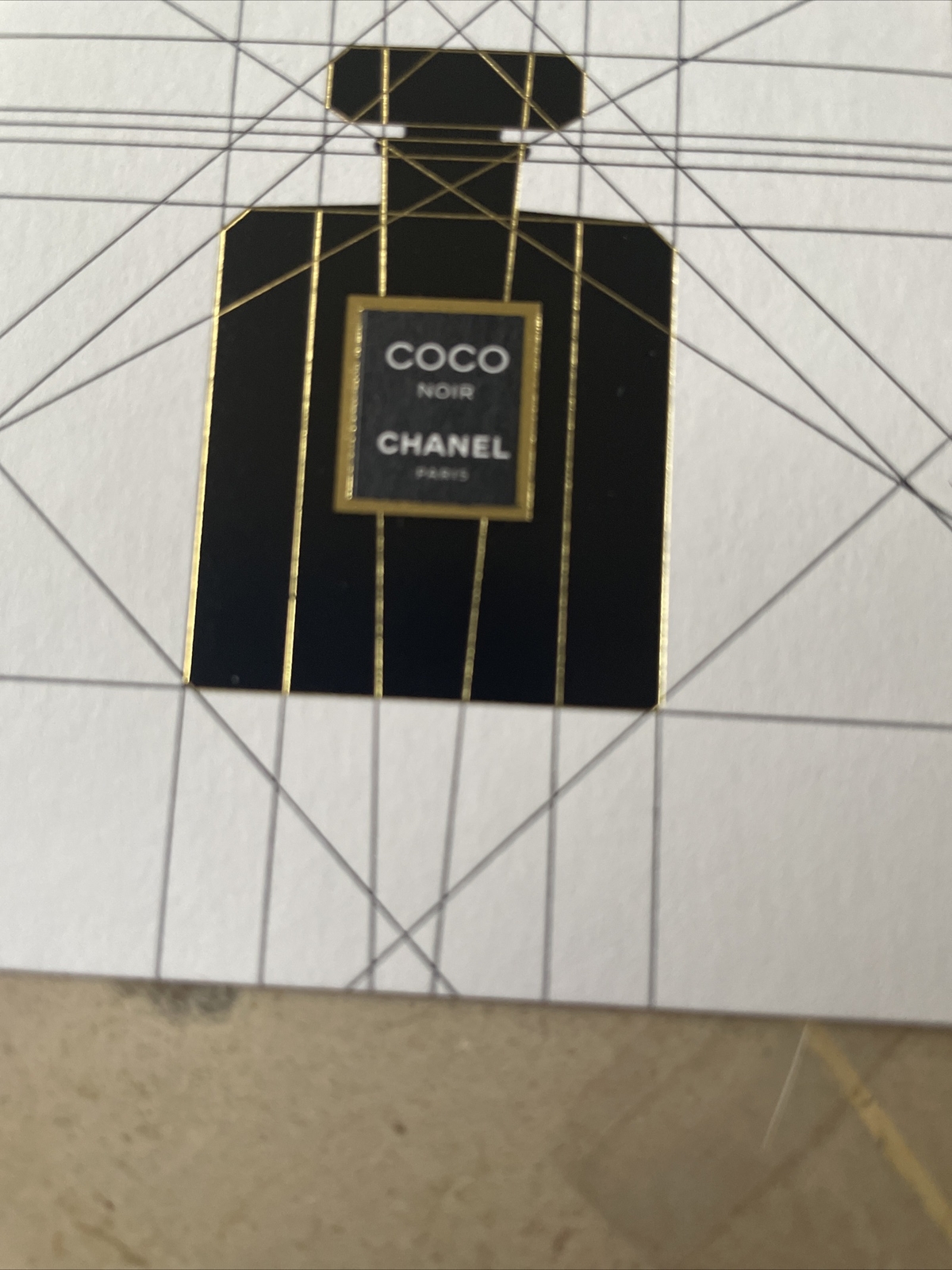 Carte Chanel Coco Noir Neuf | eBay