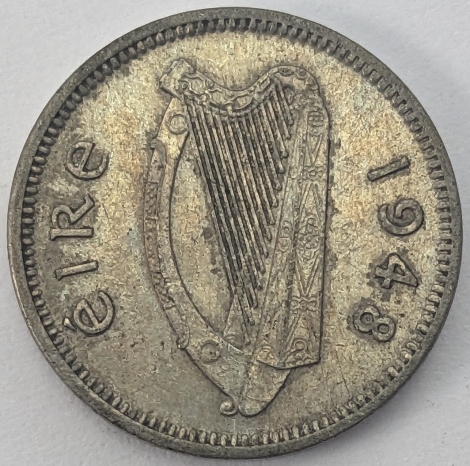Irish Ireland 3 Pence / Pingin Coin, Choose Date, 1928 - 1968, Hare ...