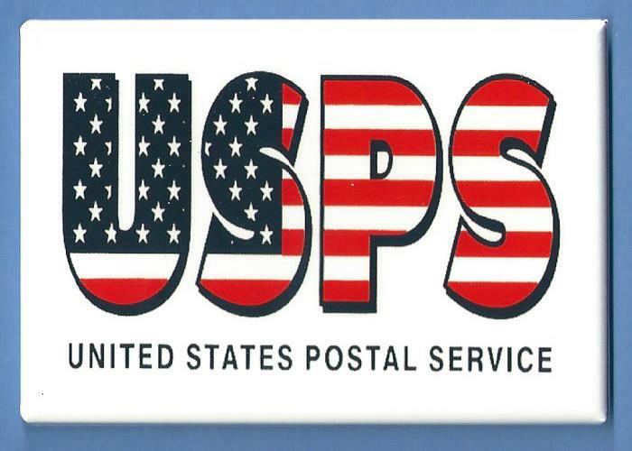 LETTER CARRIER *2X3 FRIDGE MAGNET* USPS PHILATELIC POSTAGE MAILMAN WALK ...