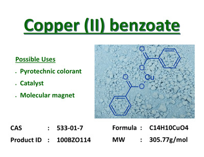 100g Copper (II) benzoate | eBay