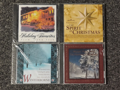 4 - Christmas Music CDs John Tesh Hallmark Amy Grant More Christmas ...