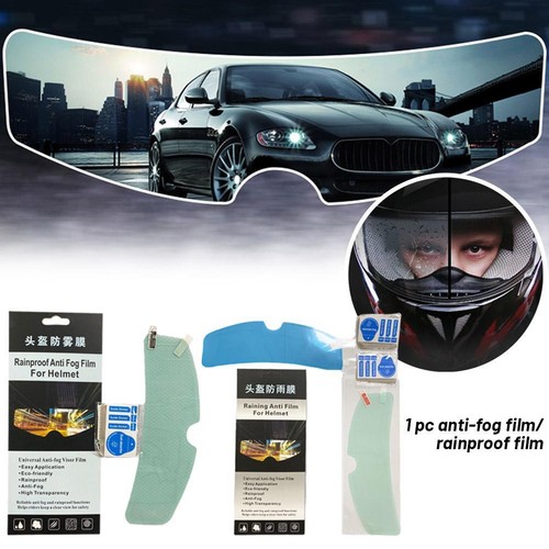 [Universal Motorcycle Helmet Antifog Patch Multifunctional Rain Film ...