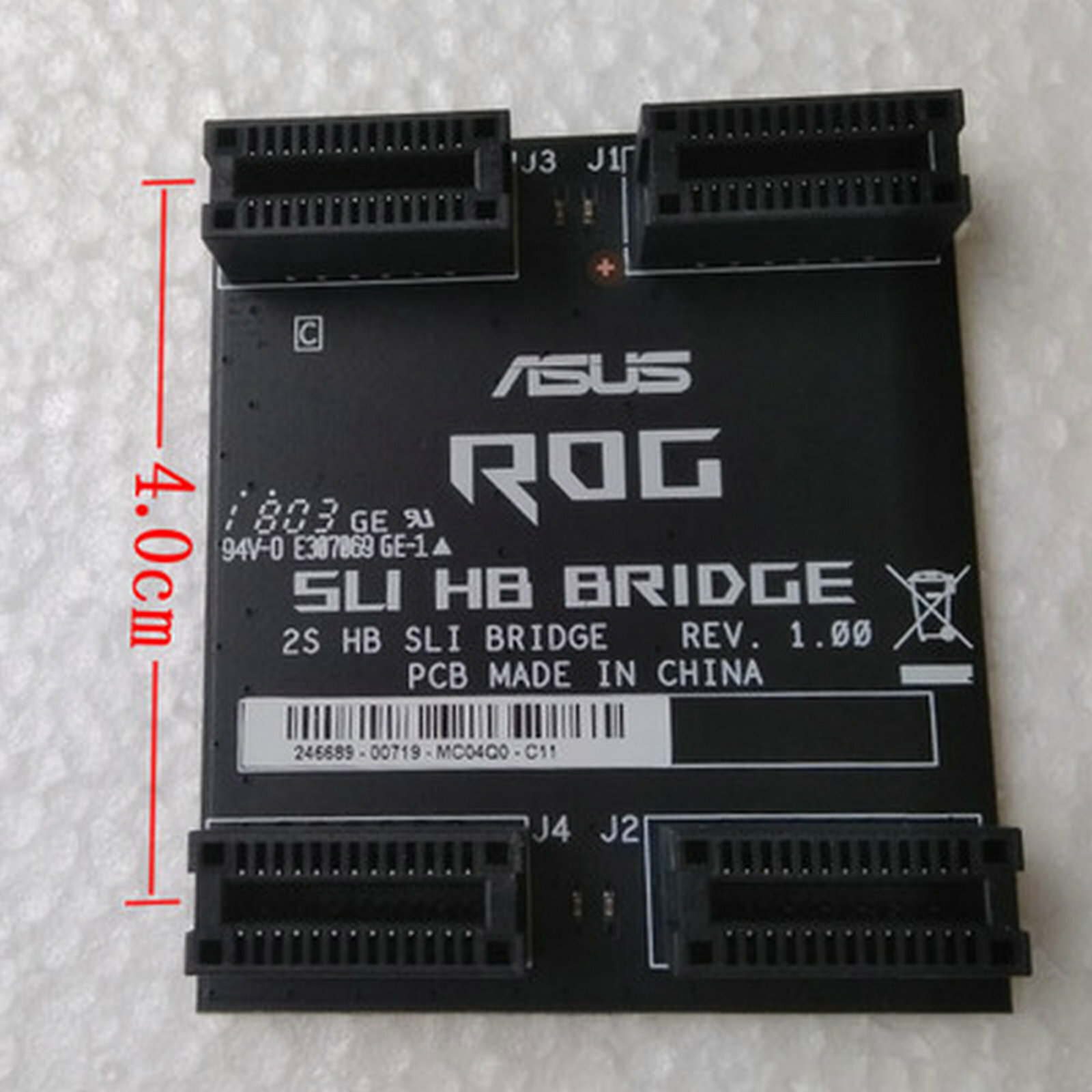 1pcs New SLI HB Bridge 2S HB 40mm 2 Ways For Graphics Video Card | eBay