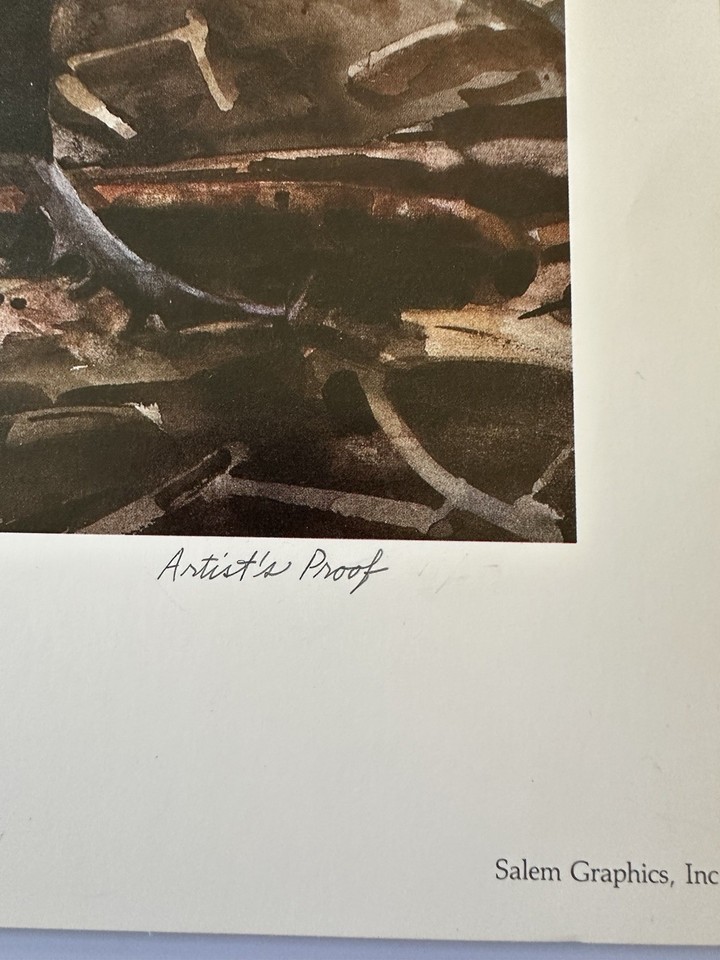 Frank Nofer Artist Proof Print | eBay