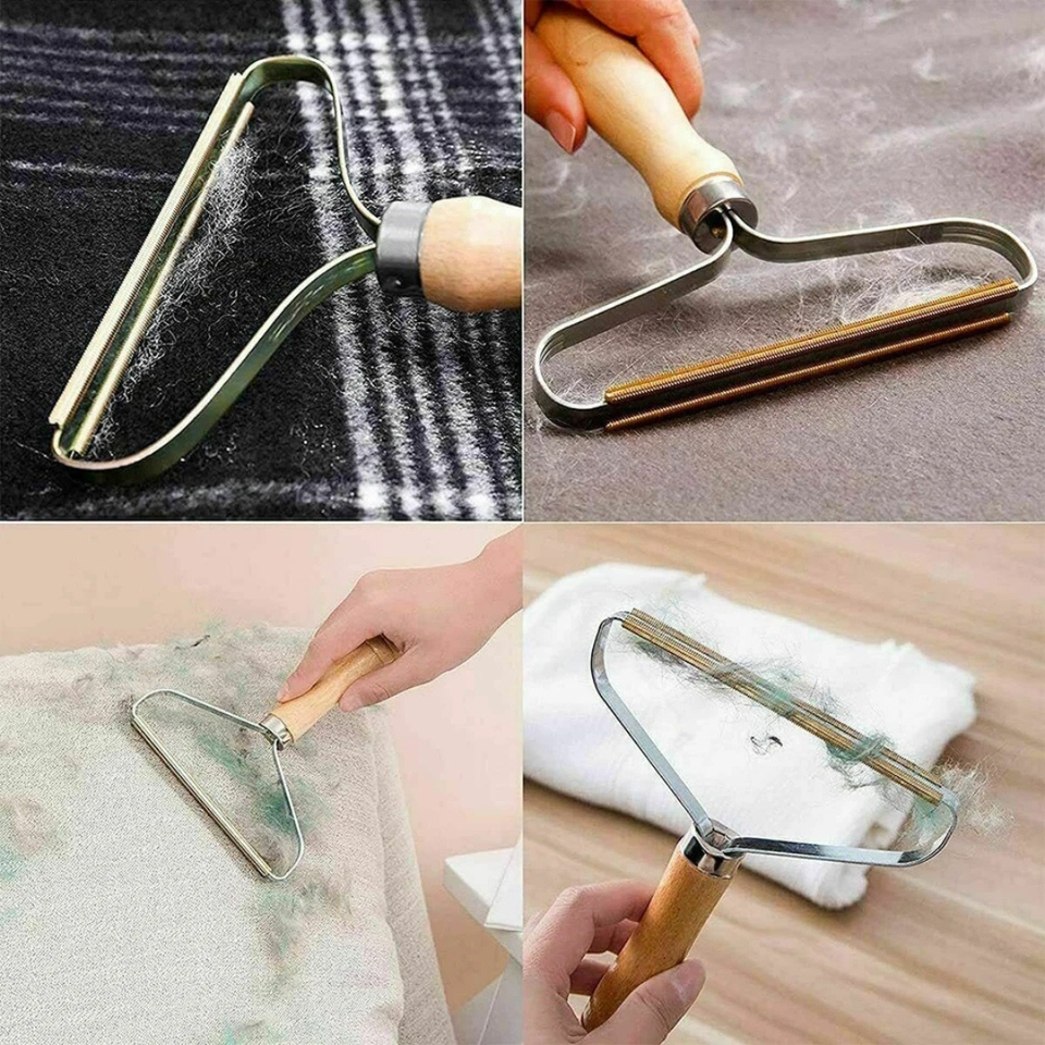 100 x LINT REMOVER - CARPET SCRAPER SHAVER, PET HAIR REMOVER DOG CAT ...