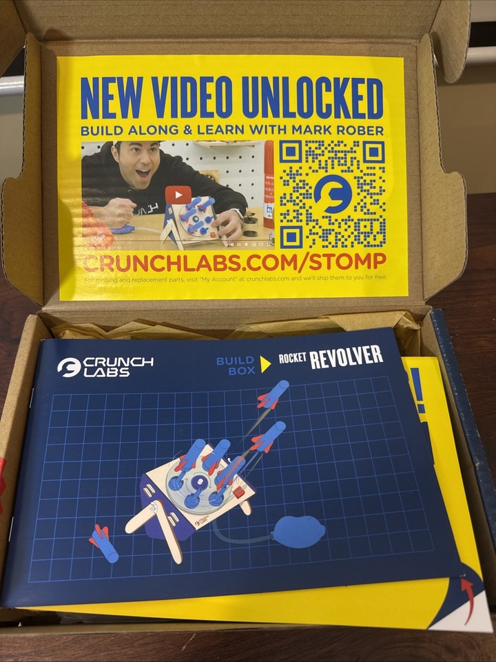 Crunch Lab's TRAP DOOR MAZE Mark Rober - STEM Engineering Build Kit ...