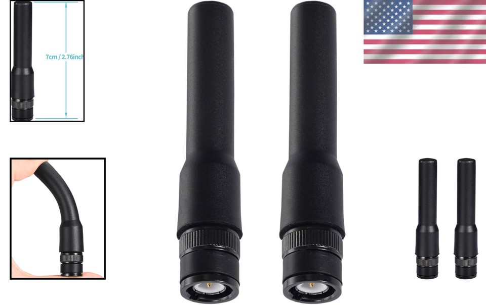 Versatile BNC Male Antenna Set for Ham Radio and Radio Scanner ...