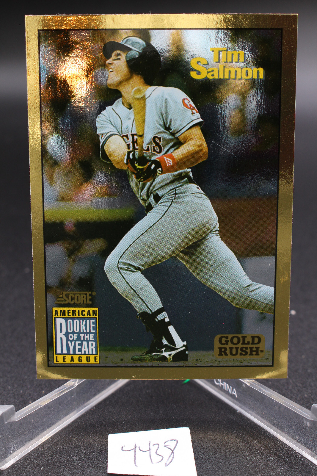 1994 Score Gold Rush California Angels Baseball Card #635 Tim Salmon ...
