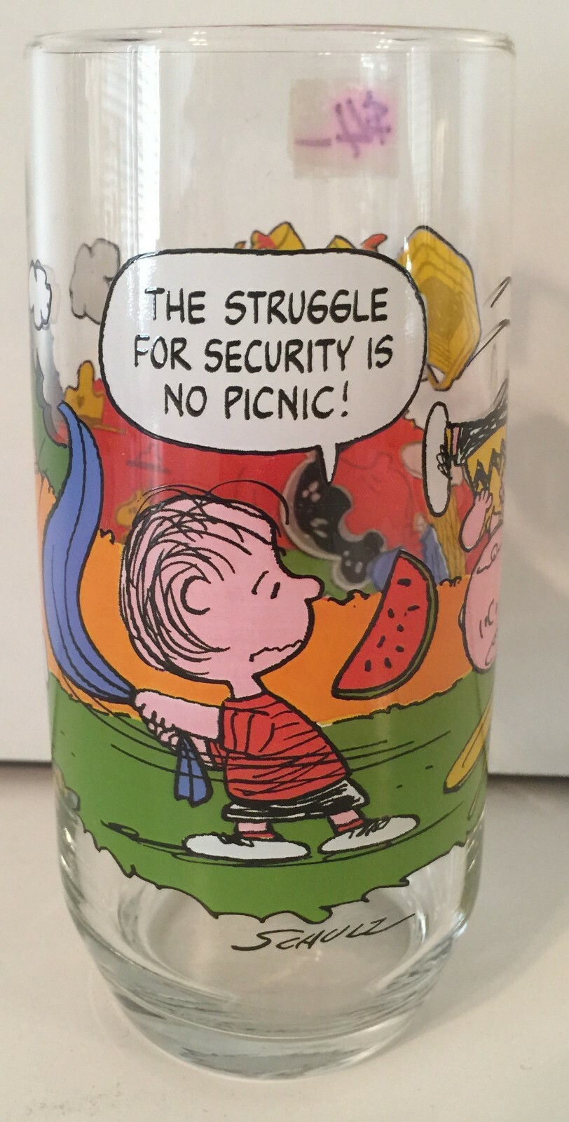Peanuts McDonald's Camp Snoopy Character Glass "The Struggle for ...