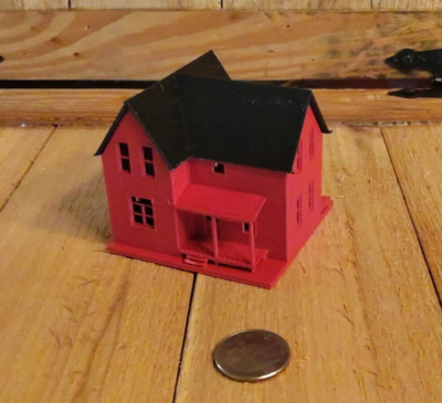 N-Scale FARMHOUSE 3D Model 1:160 Scale for Train Layout | eBay