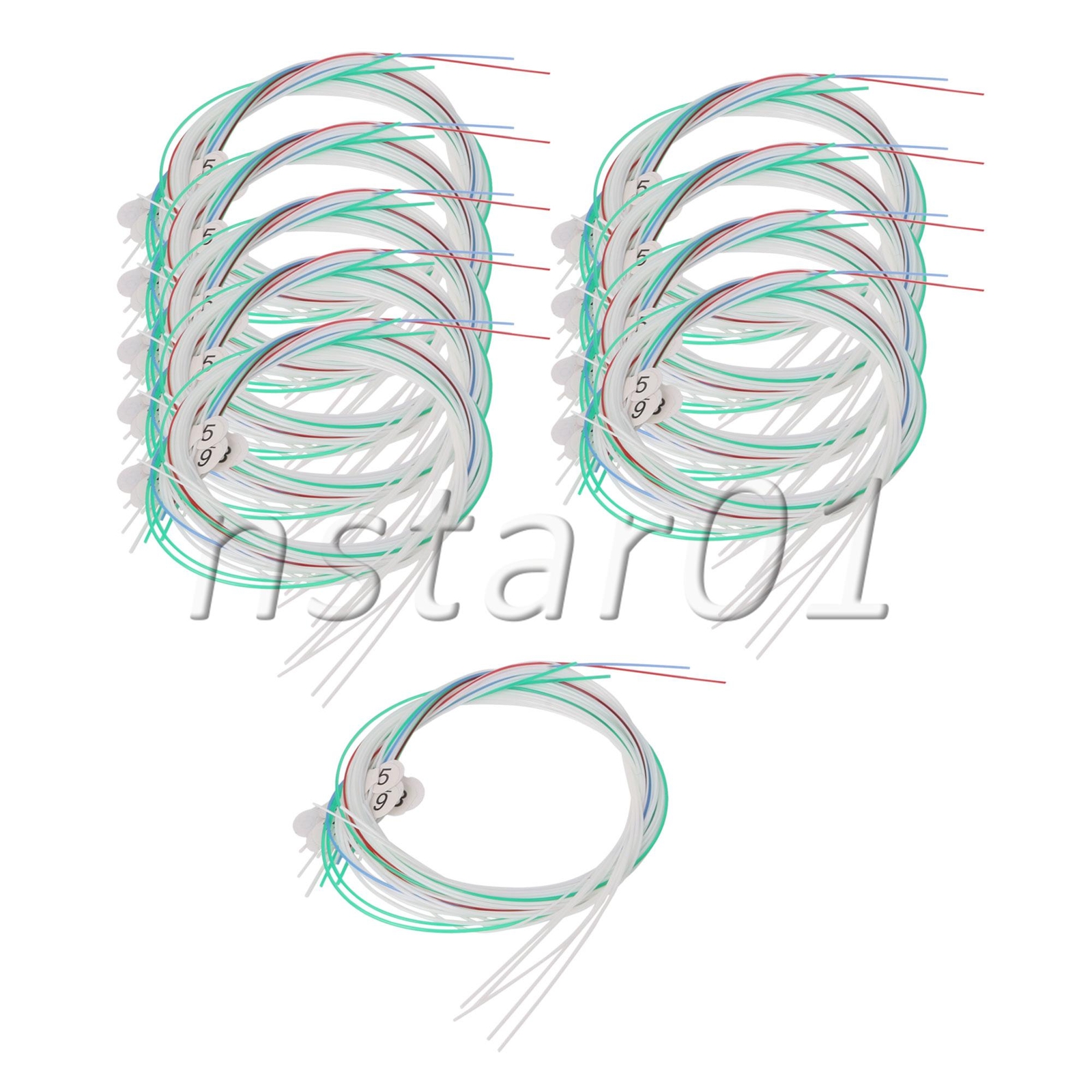 Nylon Replacement 16 Strings Kits 24.41-31.5inch for Lyre Harp Repair ...