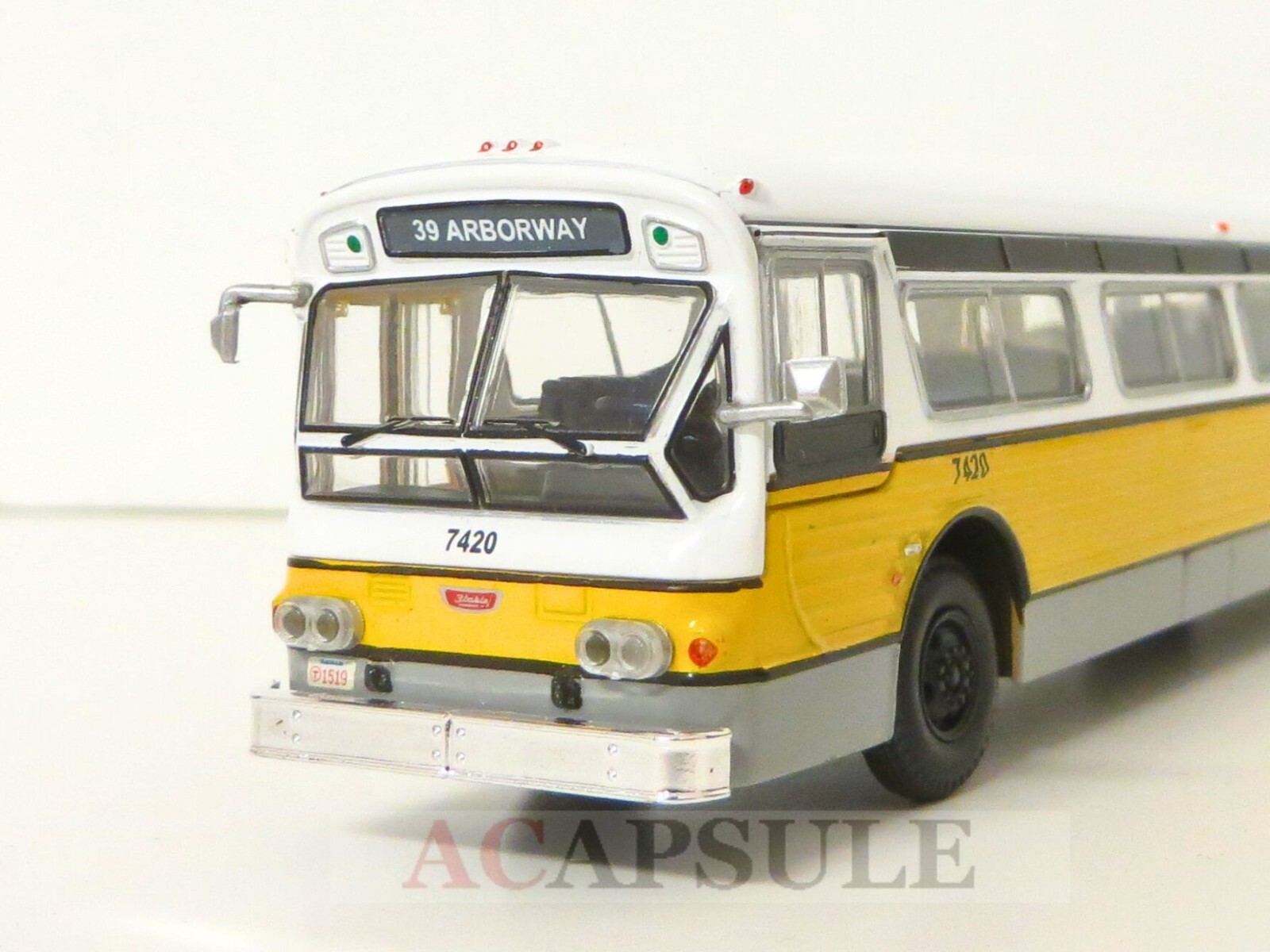 Boston MBTA 1/87 Scale Flxible 53102 New Look Transit Bus Diecast Model ...