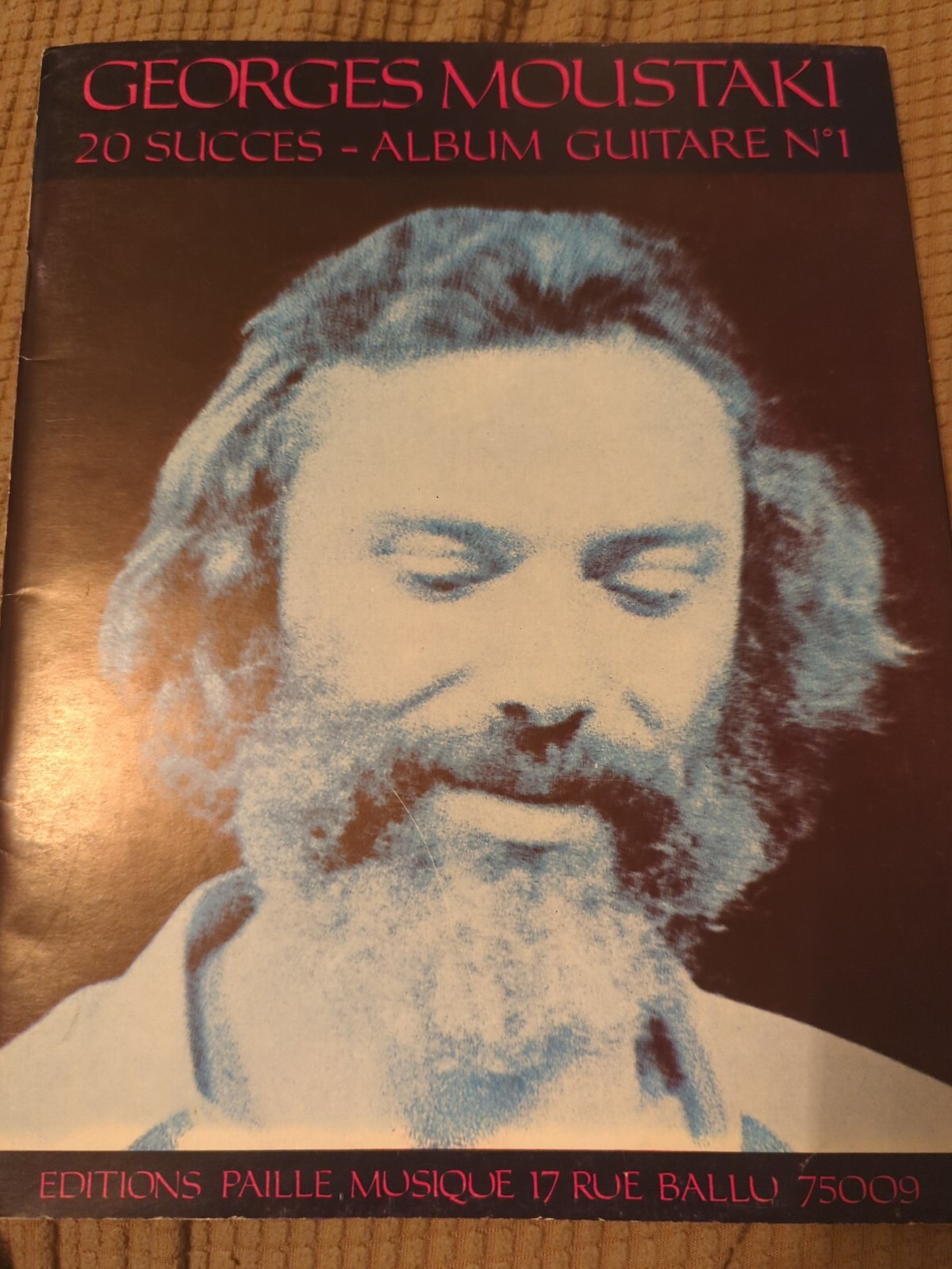 George's Moustaki Album #1 For Classical Guitar Rare Vintage Book,20 ...