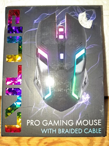 New! Pro Gaming Computer Mouse With Braided Cable | eBay