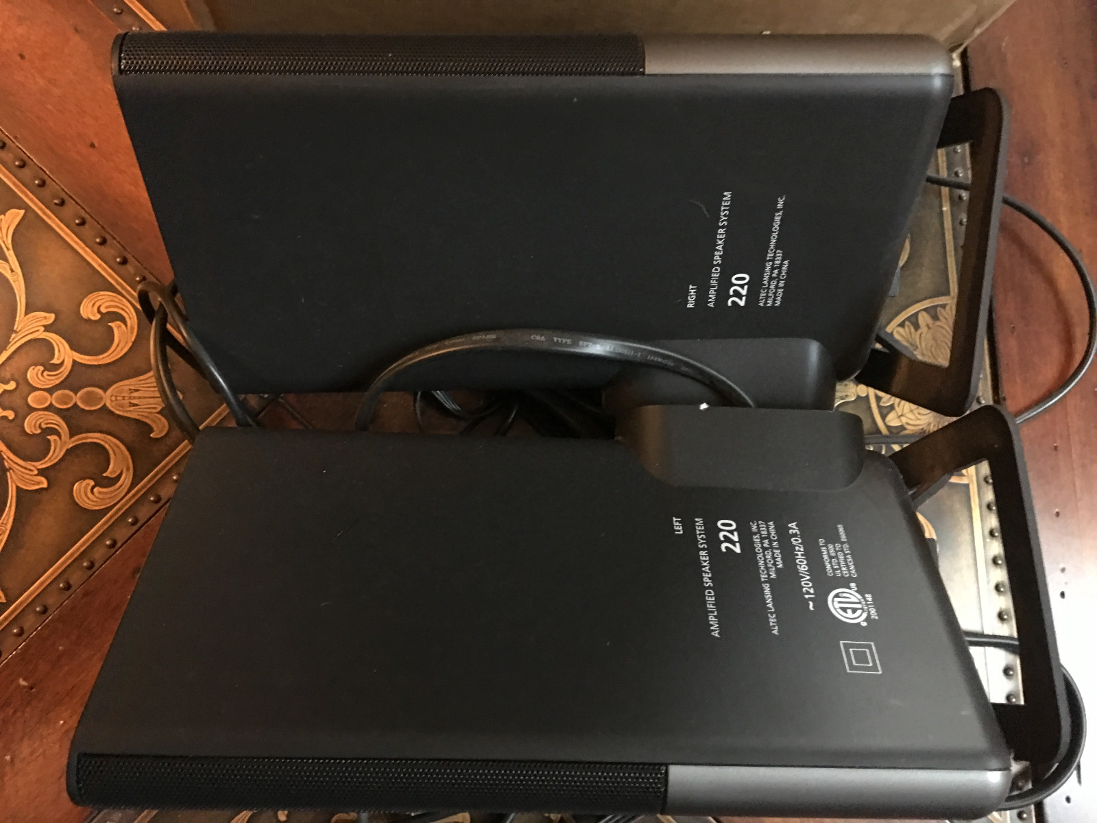 Altec Lansing 220 Stereo Amplified Computer Speakers | eBay