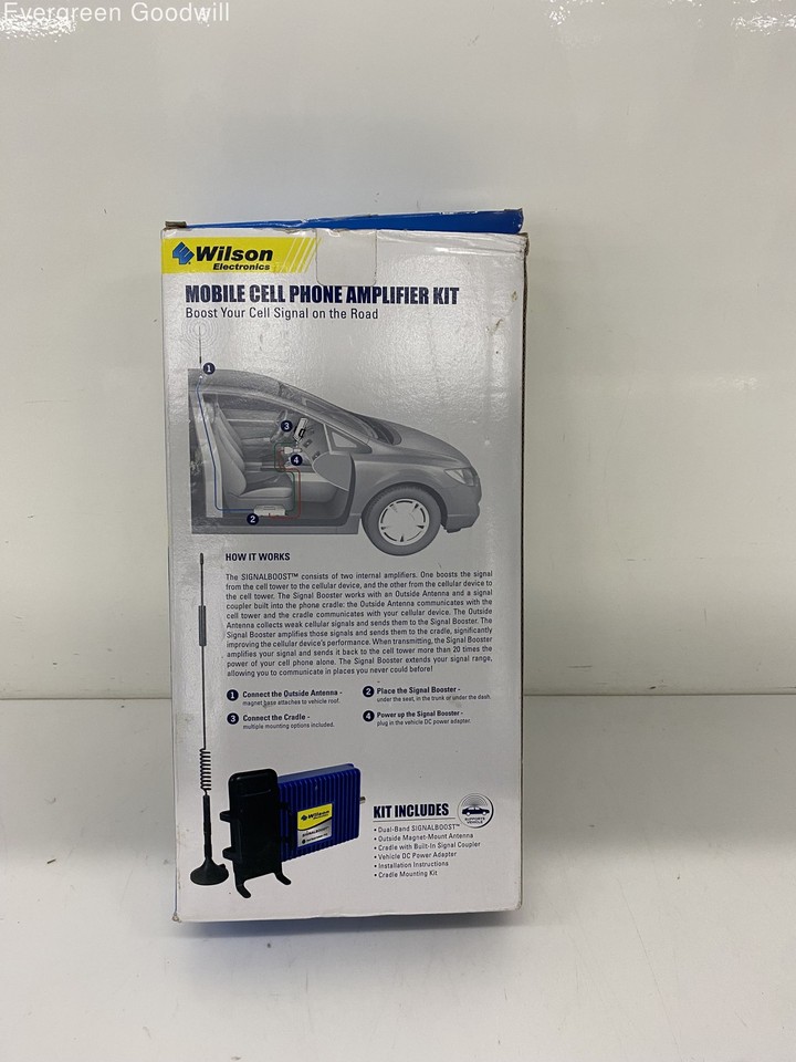 Wilson Electronics SignalBoost Mobile Cell Phone Amplifier Kit ...
