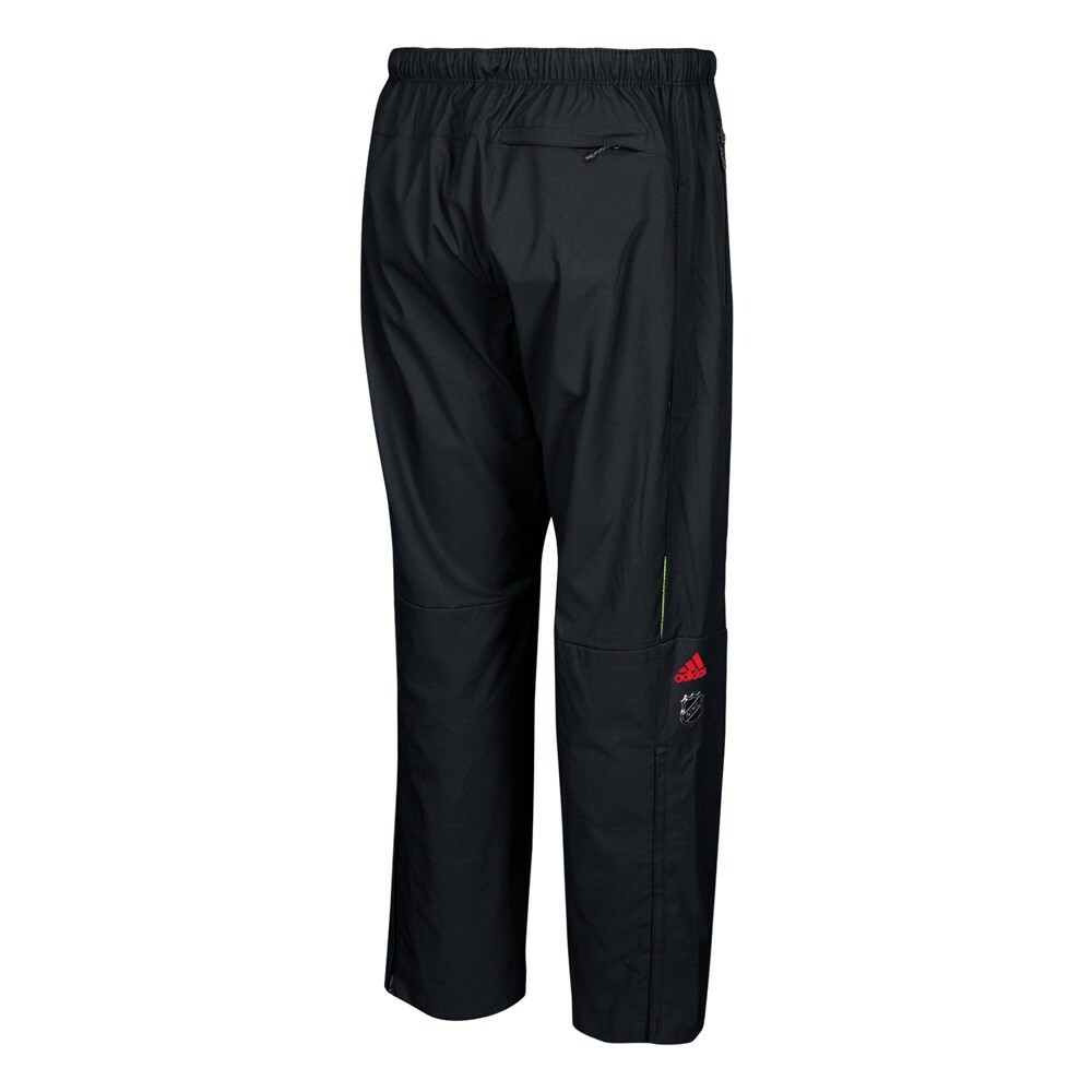 Calgary Flames NHL Adidas Men's Black Center Ice Authentic Rink Pants ...