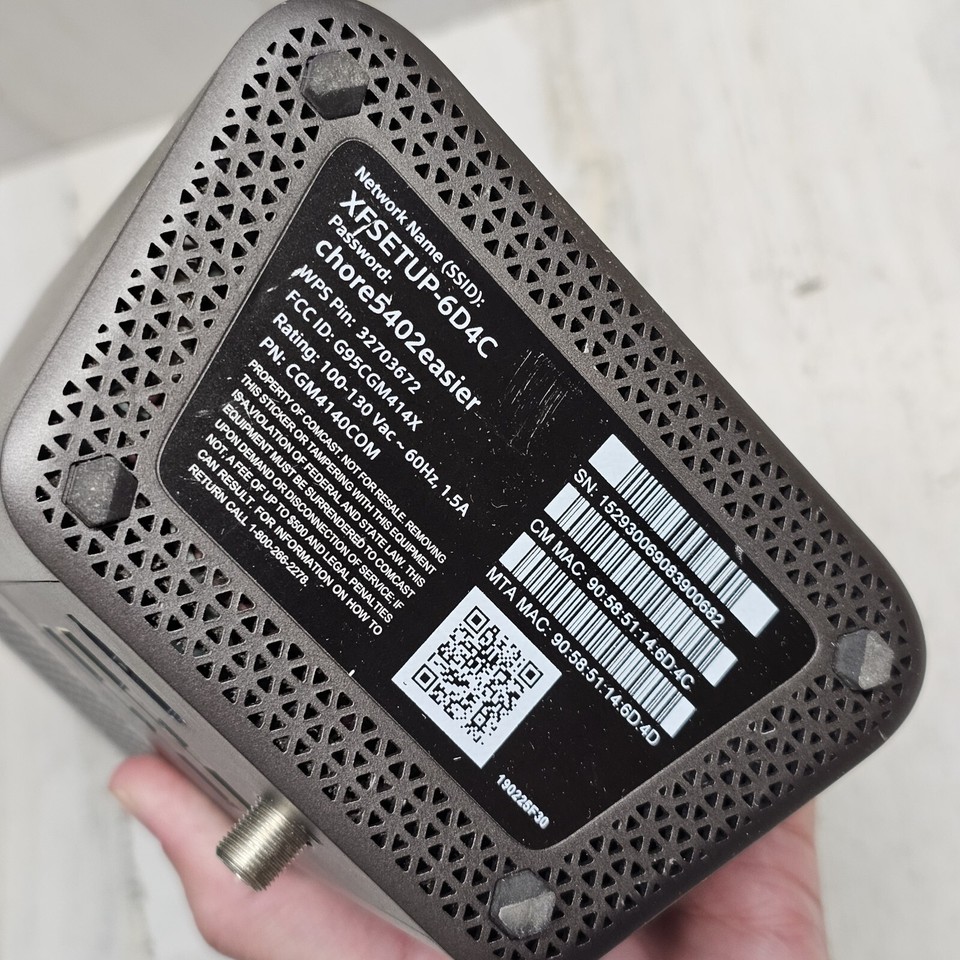 Xfinity Comcast Modem / WIFI Router WIFI XB6-T UNTESTED! | eBay