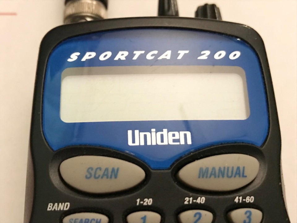 Uniden Bearcat Sportcat 200 Portable Scanner | eBay