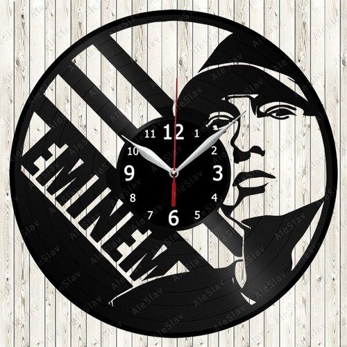 Eminem Vinyl Record Wall Clock Decor Handmade 2015 | eBay