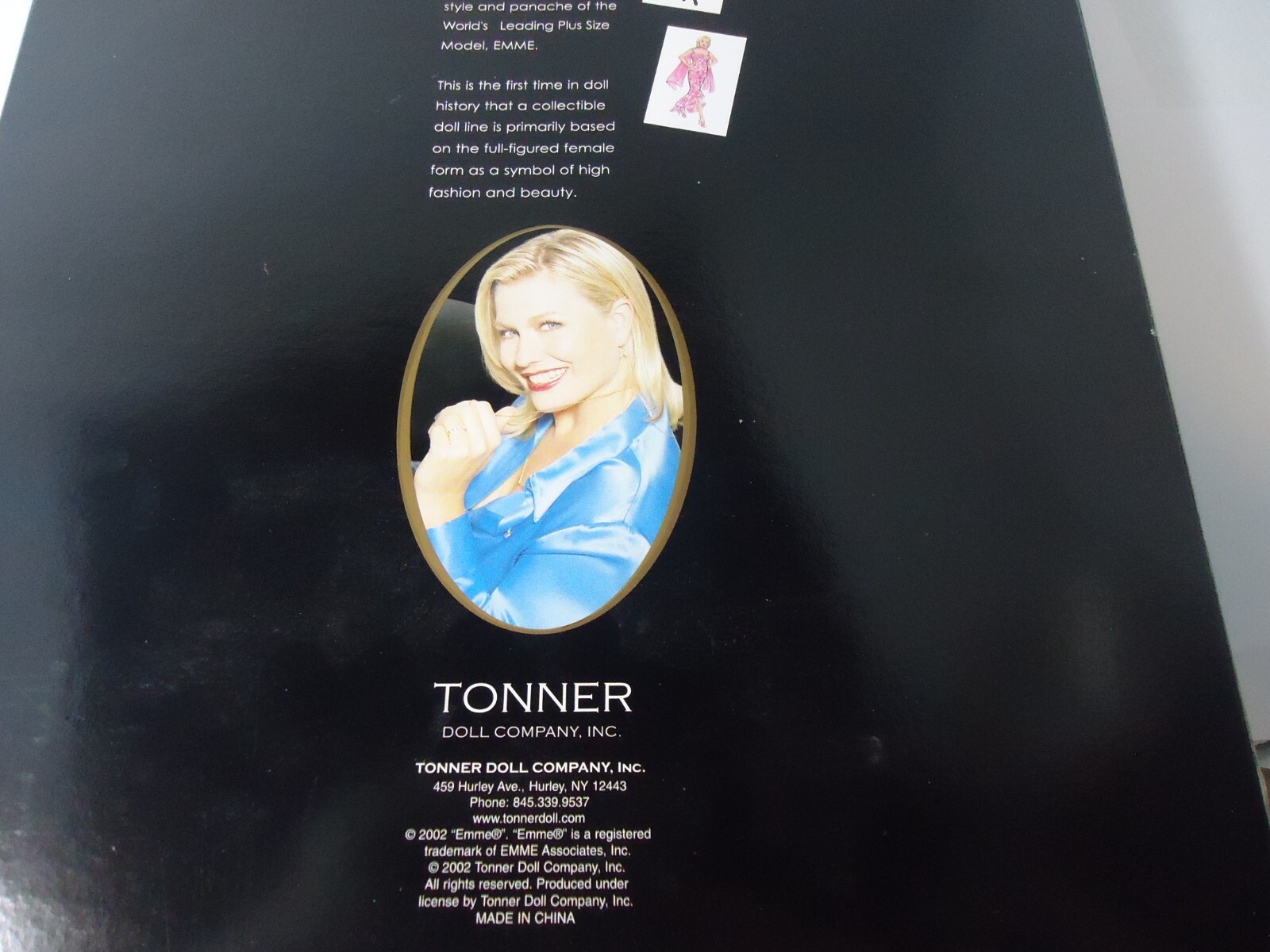 Tonner Emme Fashion Doll Clothes Outfit 2002 EDGY 16 in Plus Size New ...